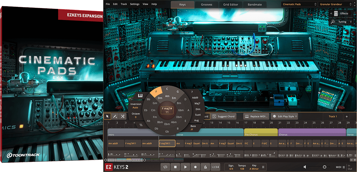 Toontrack EKX Cinematic Pads • PluginFox