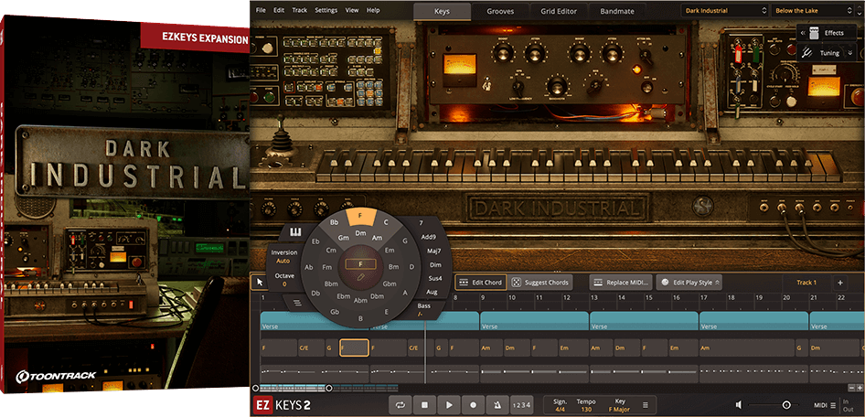 Toontrack EKX Dark Industrial • PluginFox