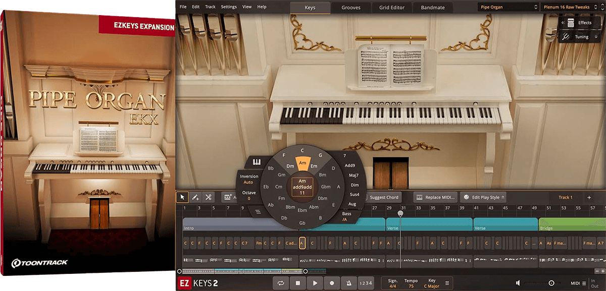 Toontrack EKX Pipe Organ • PluginFox