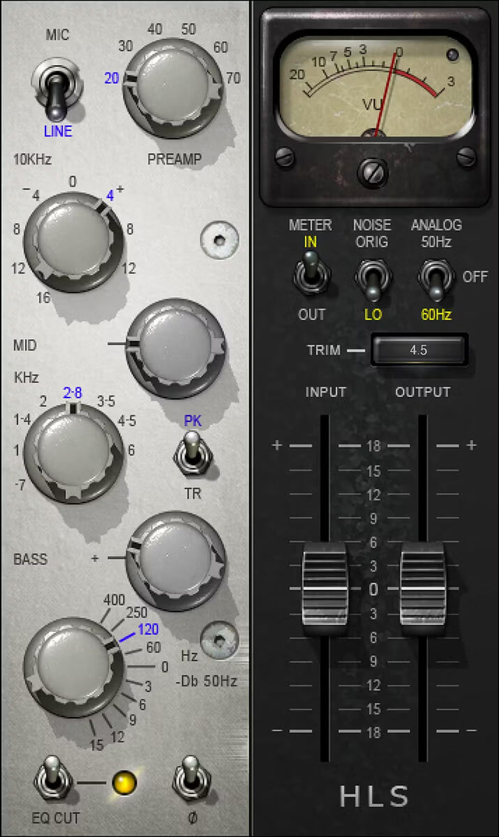 Waves Kramer HLS Channel • PluginFox