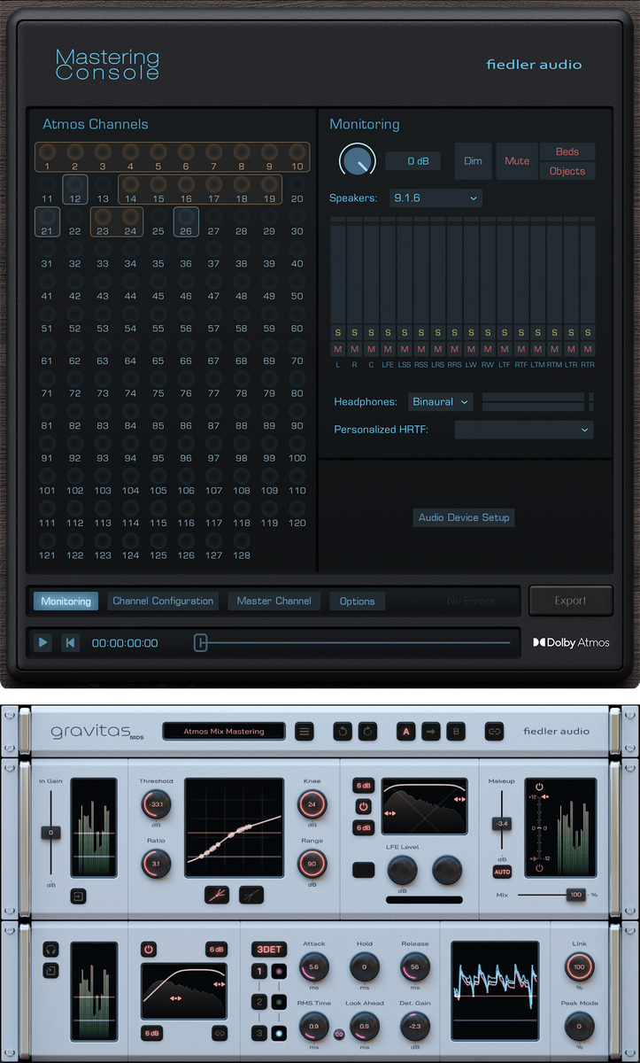 Fiedler Audio Mastering Console & Gravitas MDS • PluginFox