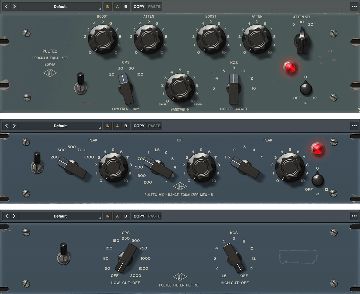 Universal Audio Pultec Passive EQ Collection • PluginFox
