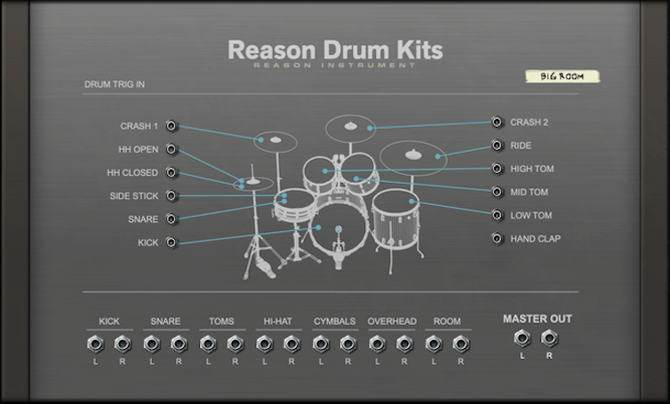 Reason Studios Reason Drum Kits • PluginFox