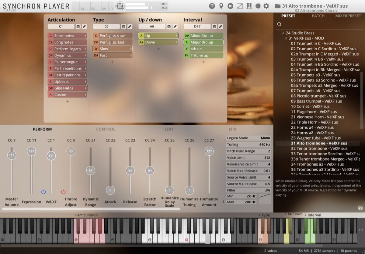 VSL Studio Special Brass: Alto Trombone • PluginFox