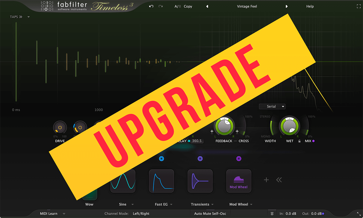 FabFilter Timeless 3 Upgrade • PluginFox