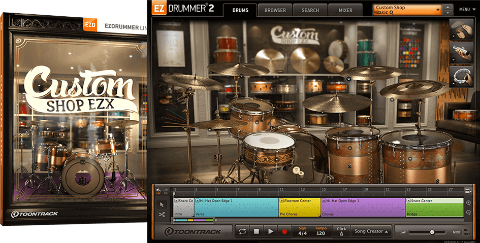 Toontrack EZX: Custom Shop • PluginFox