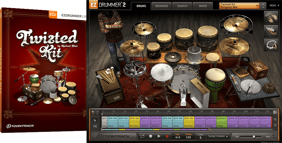 Toontrack EZX: Twisted Kit • PluginFox