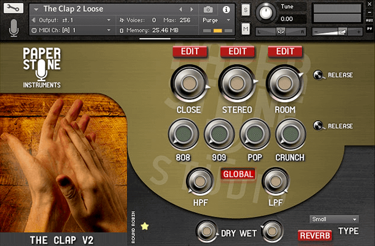 Paper Stone Instruments The Clap V2 • PluginFox