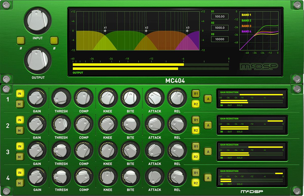 McDSP MC2000 Multiband Compressor • PluginFox