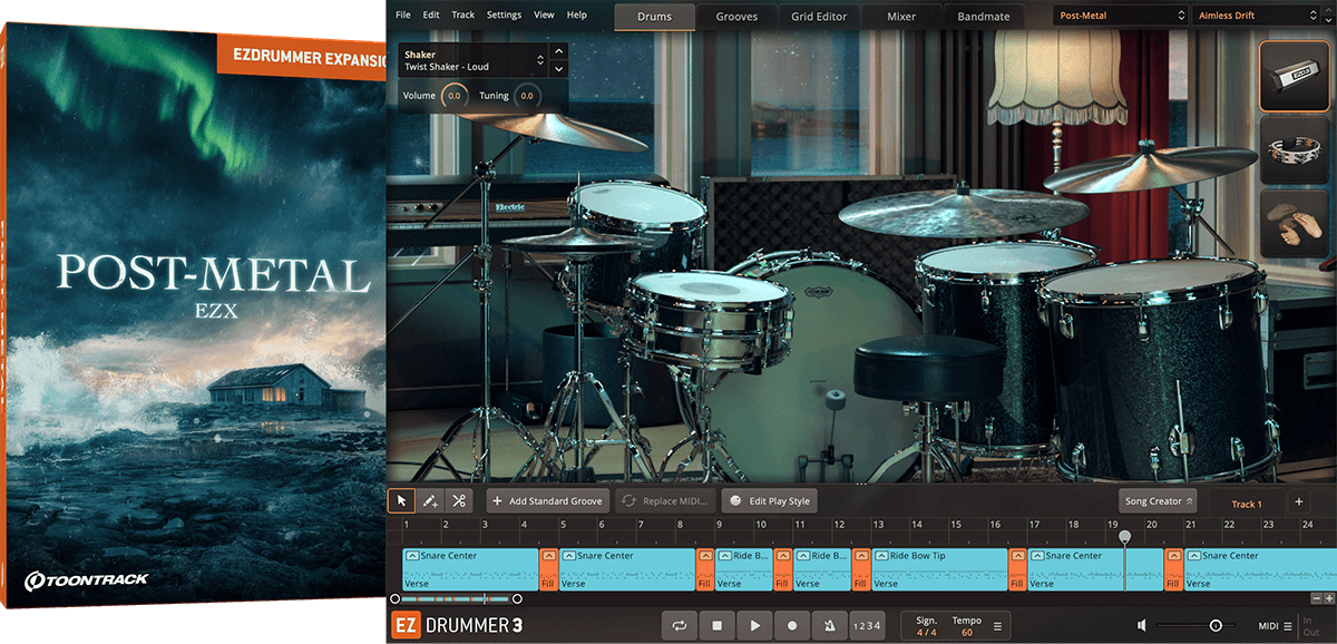 Toontrack EZX: Post-Metal • PluginFox