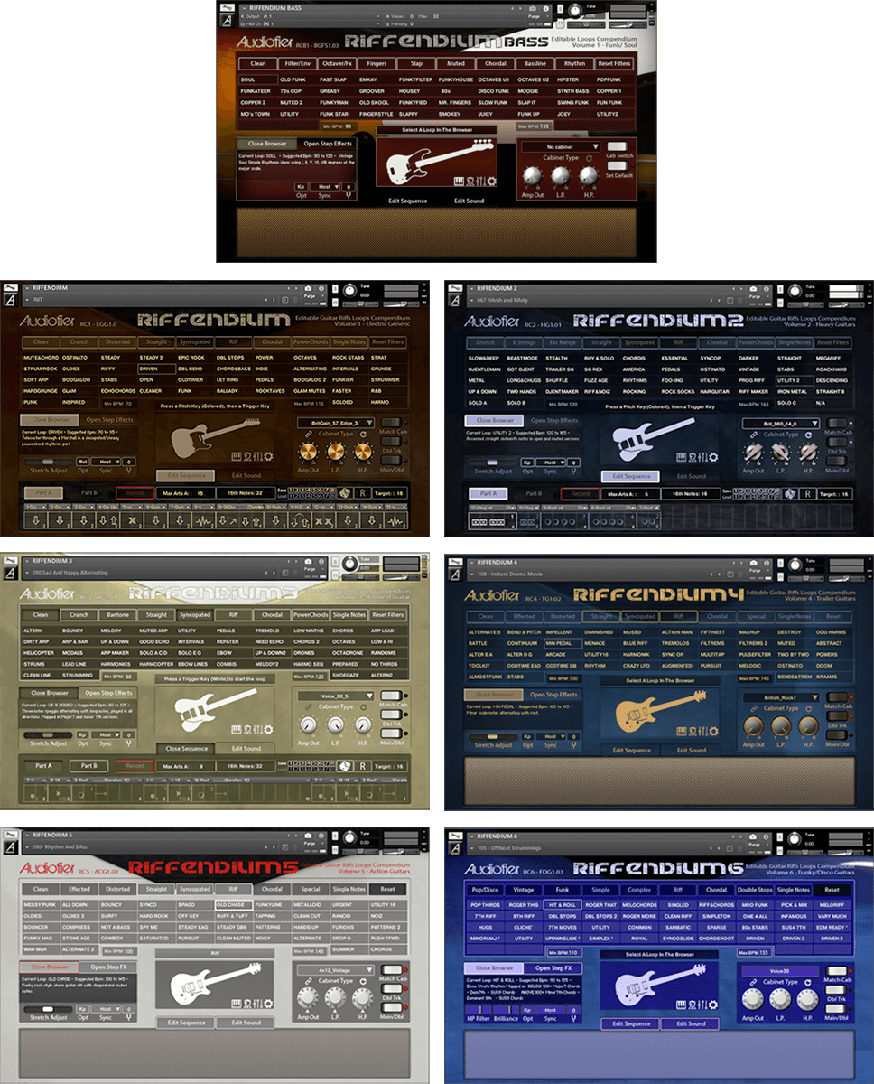 Audiofier Riffendium Total Bundle • PluginFox