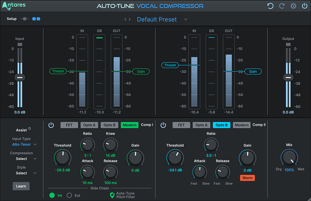 Antares AutoTune Vocal Compressor • PluginFox