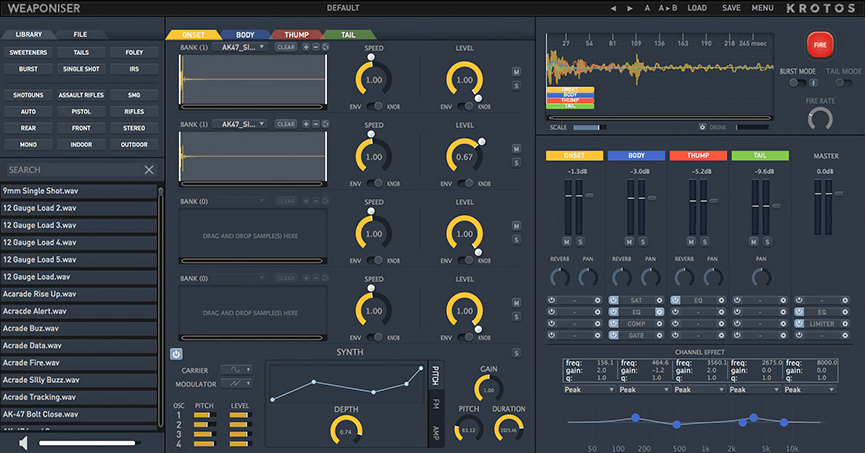 Krotos Weaponiser Basic • PluginFox