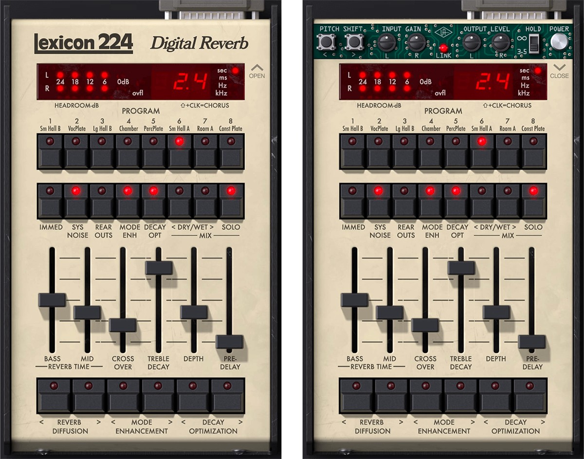 Universal Audio Lexicon 224 Digital Reverb • PluginFox
