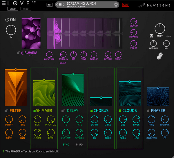 Tracktion LOVE • PluginFox