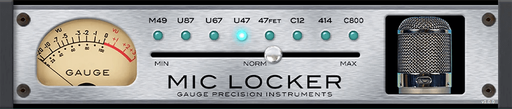 Gauge Mic Locker • PluginFox