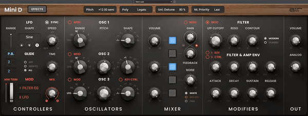 AIR Mini D• PluginFox