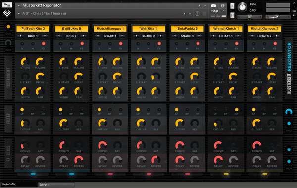 Pornofonic Instruments Klüsterkitt Rezonator • PluginFox
