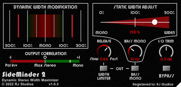 Raising Jake Studios SideMinder 2 • PluginFox