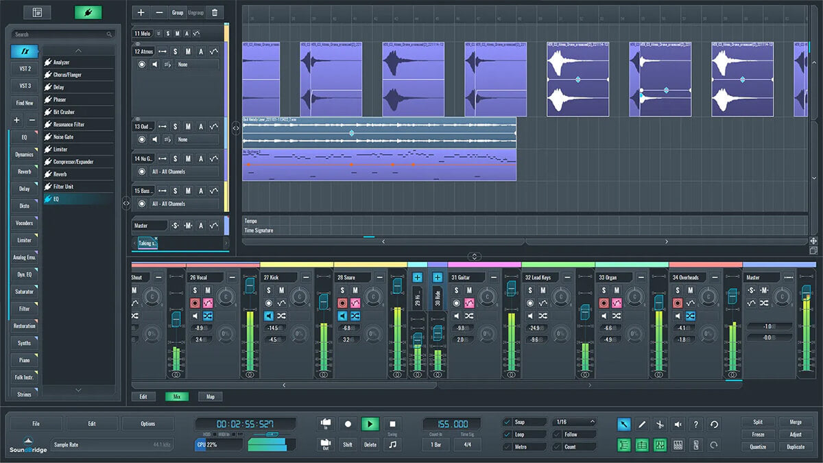 SoundBridge DAW • PluginFox
