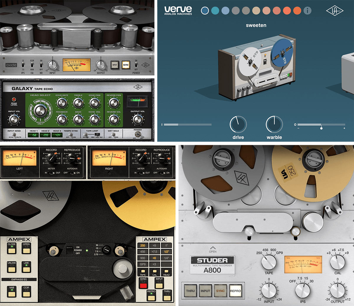 Universal Audio Ampex ATR-102 Mastering Tape Recorder • PluginFox