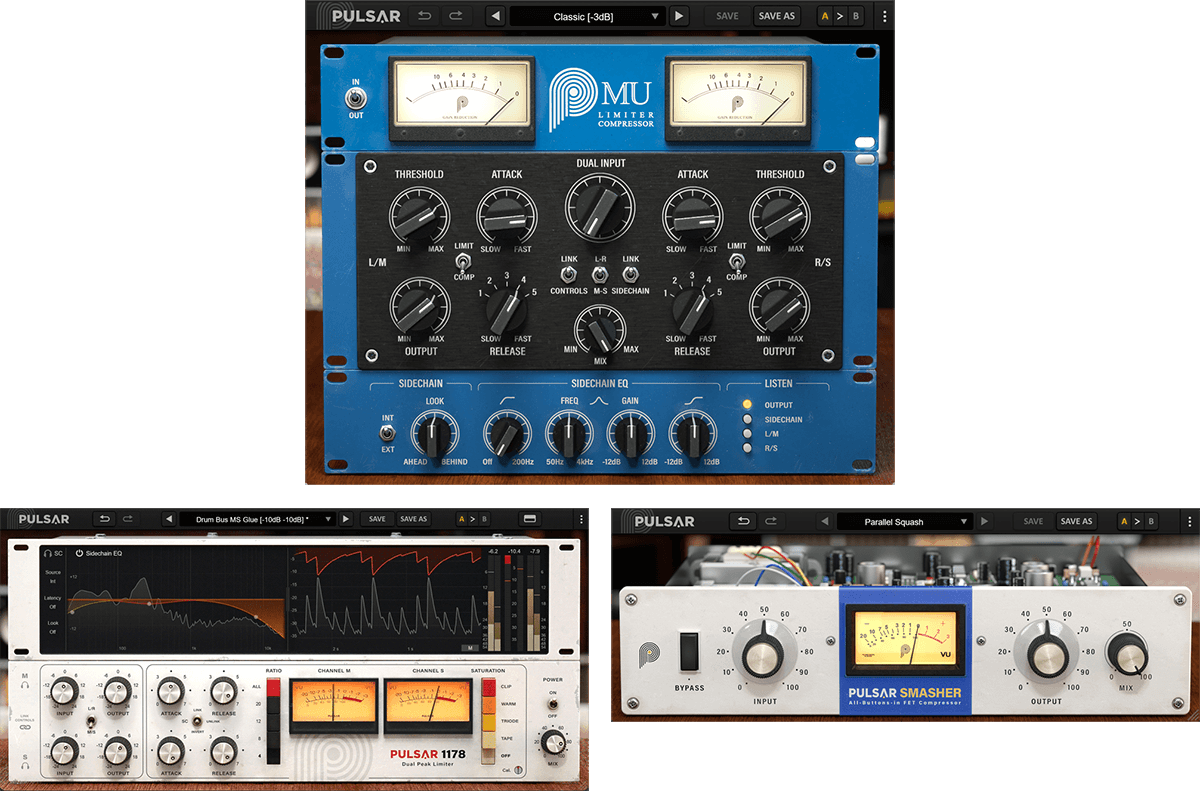 Pulsar Audio Vintage Compressor Bundle • PluginFox