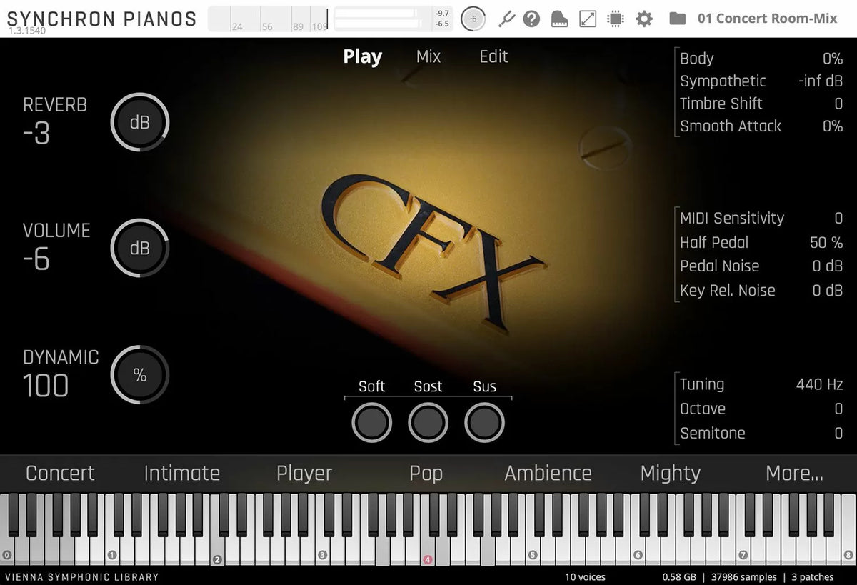 VSL Synchron Yamaha CFX Essentials • PluginFox