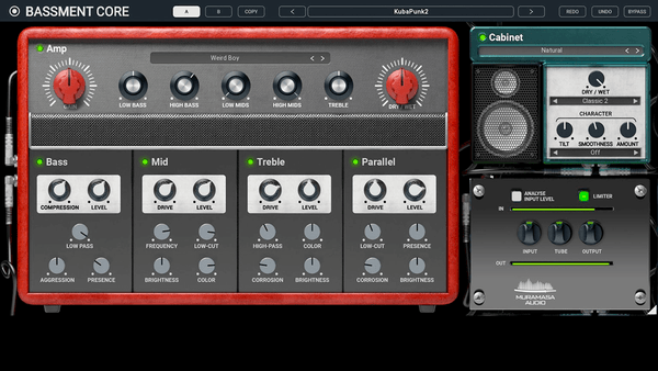 United Plugins Bassment Core • PluginFox