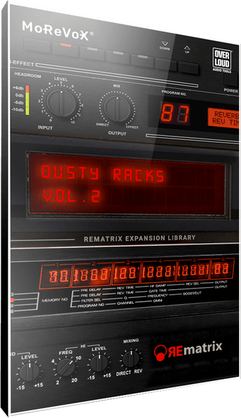 Overloud REmatrix: Dusty Racks Vol. 2 • PluginFox