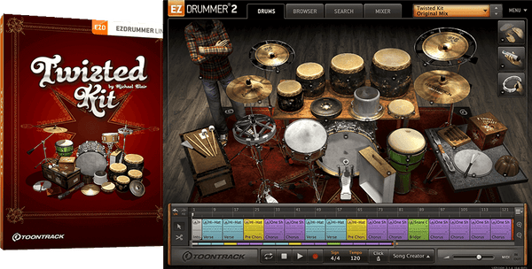 Toontrack EZX: Twisted Kit • PluginFox