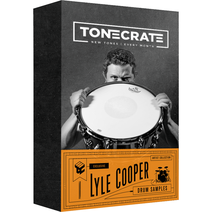 ToneCrate Lyle Cooper Signature Drum Samples • PluginFox