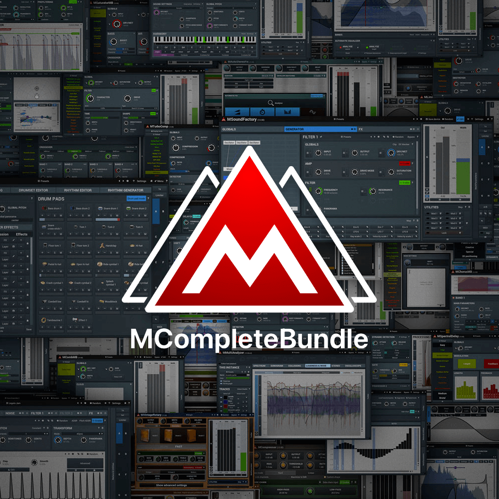 MeldaProduction MComplete Bundle • PluginFox