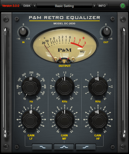 Plug and Mix Retro Equalizer • PluginFox