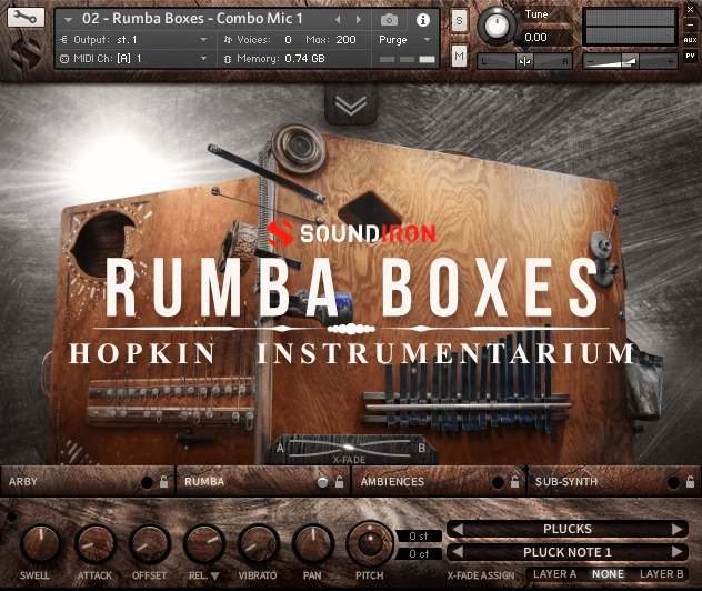 Soundiron Hopkin Instrumentarium: Rumba Boxes • PluginFox