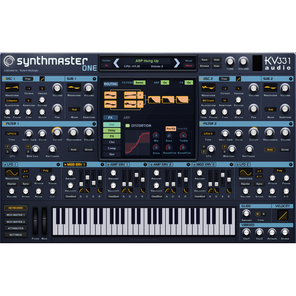 KV331 Audio Synthmaster One • PluginFox