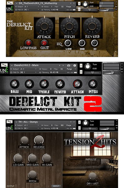 Unearthed Sampling Tension Drums • PluginFox