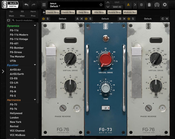 Slate Digital Virtual Preamp Collection • PluginFox