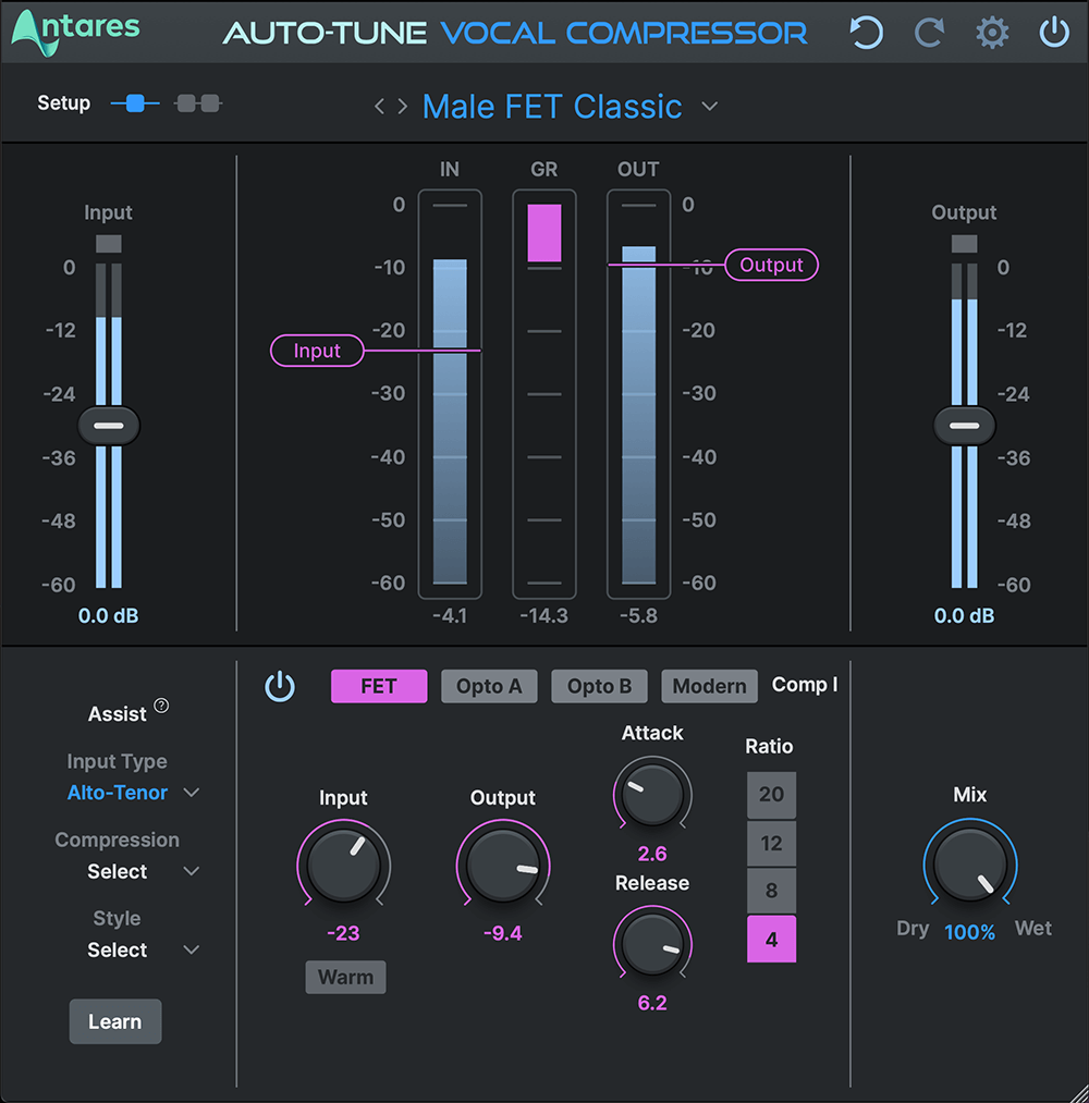 Antares AutoTune Vocal Compressor • PluginFox